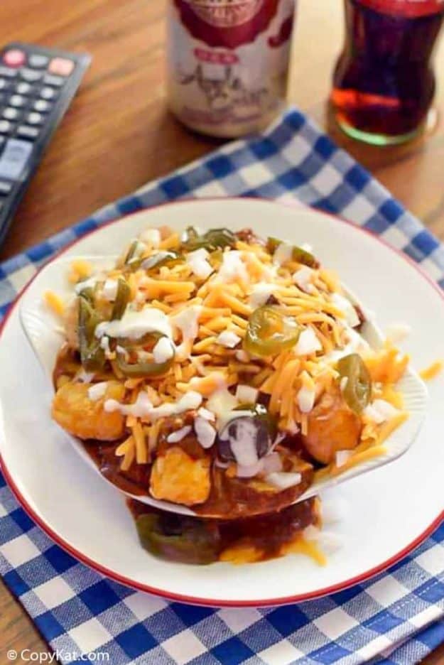 Sonic Extreme Chili Cheese Tots - CopyKat Recipes