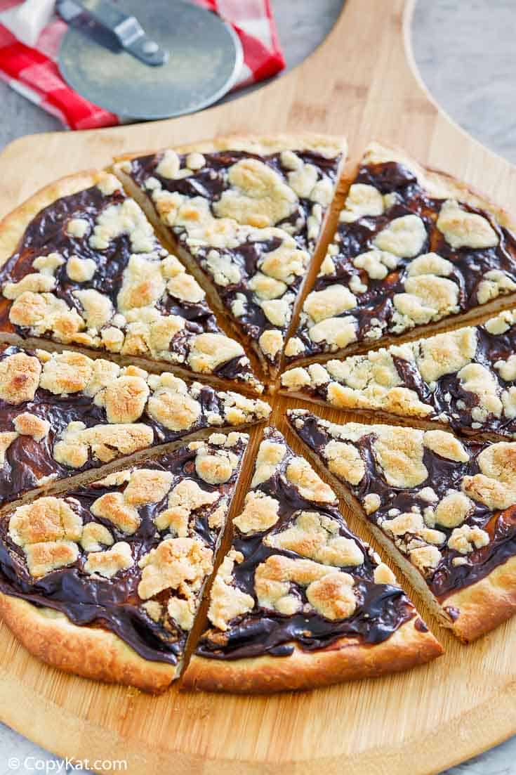 Ci Ci's Chocolate Dessert Pizza