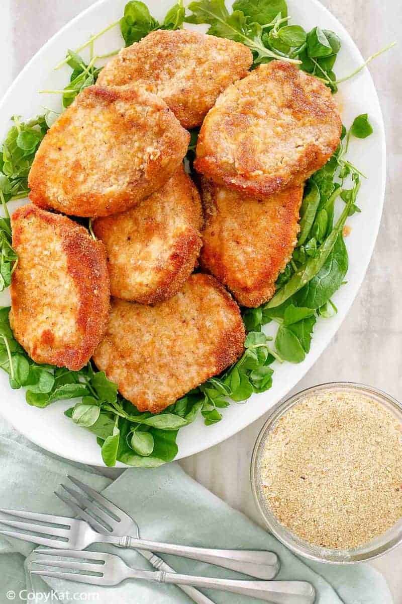 Homemade Shake 'N Bake Pork Chops Easy Copycat Recipe