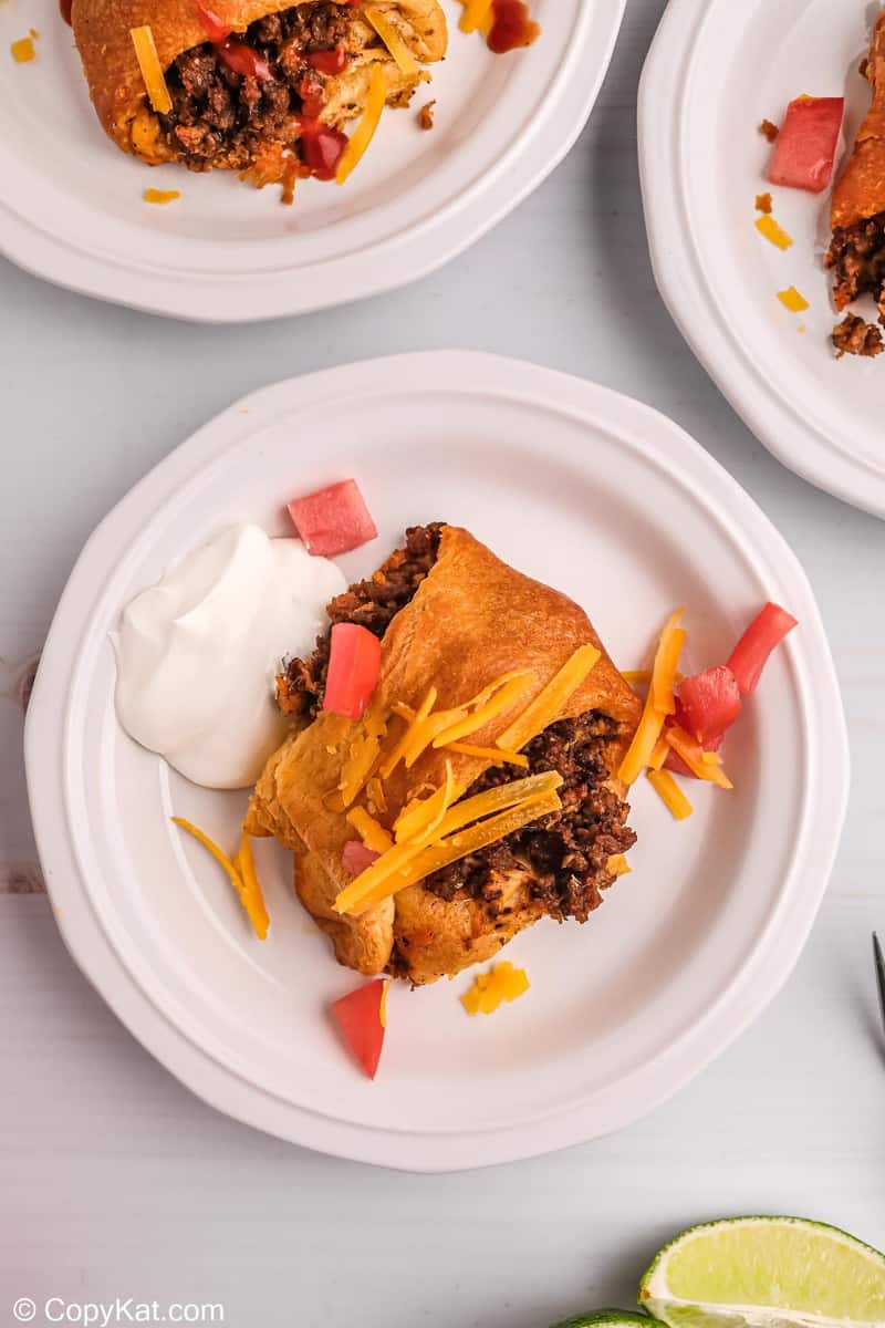 Taco Ring Easy Recipe with Crescent Rolls
