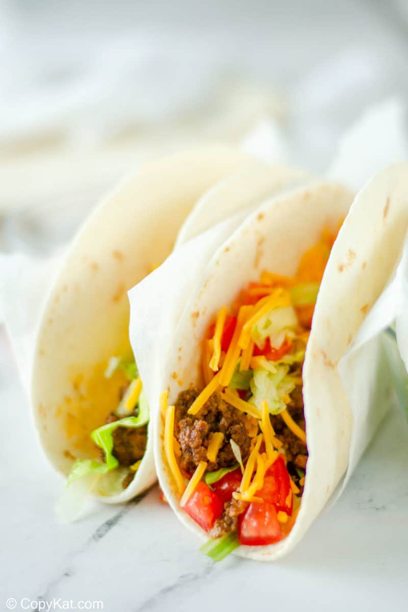 Taco Bell Soft Taco Easy Copycat Recipe