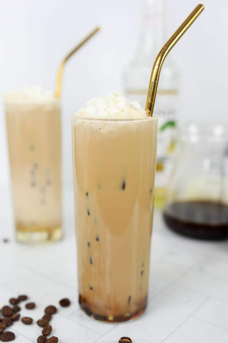 Starbucks Iced Vanilla Latte Easy Copycat Recipe