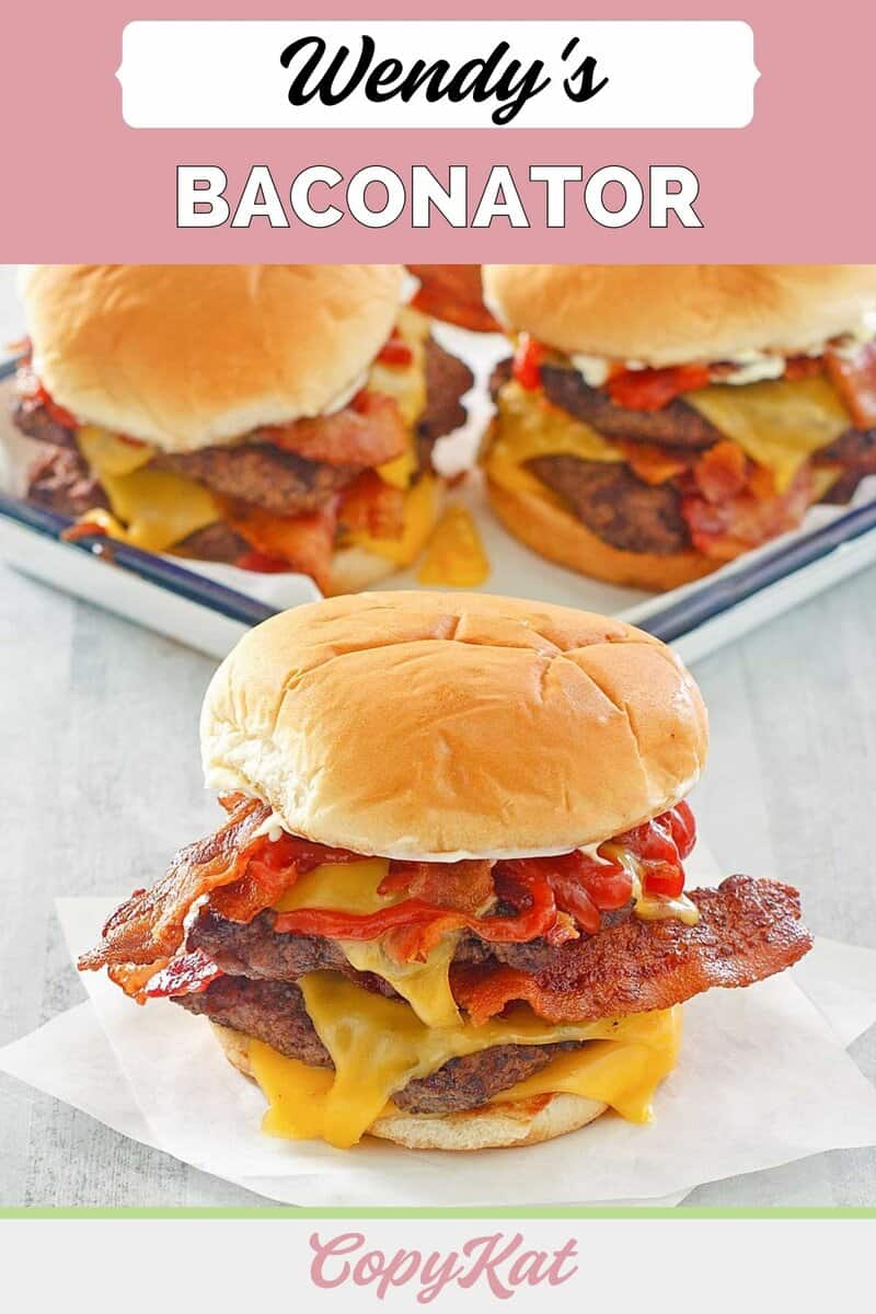 Wendy's Baconator Recipe (Easy Copycat Version)