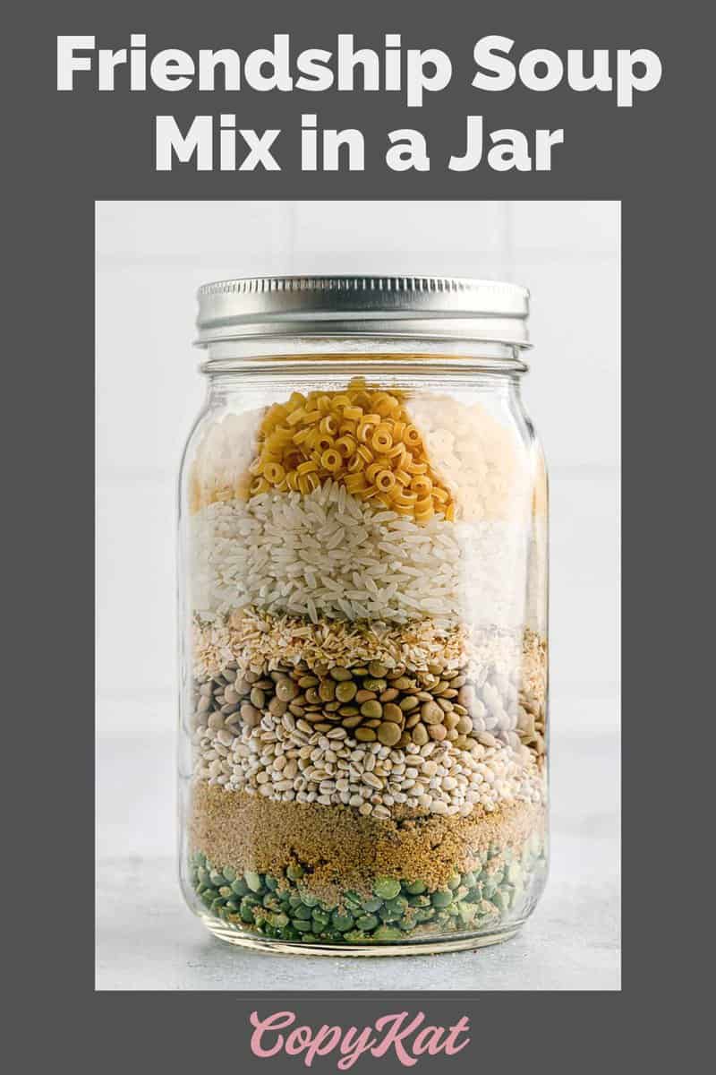 Friendship Soup Mix in a Jar - Easy DIY Gift Recipe