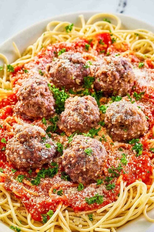 Authentic Olive Garden Spaghetti And Meatballs Recipe