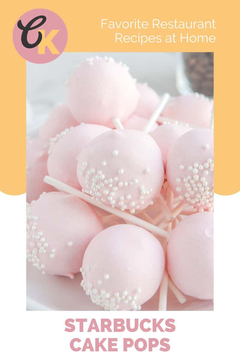 Copycat Starbucks Cake Pops: Easy Homemade Recipe