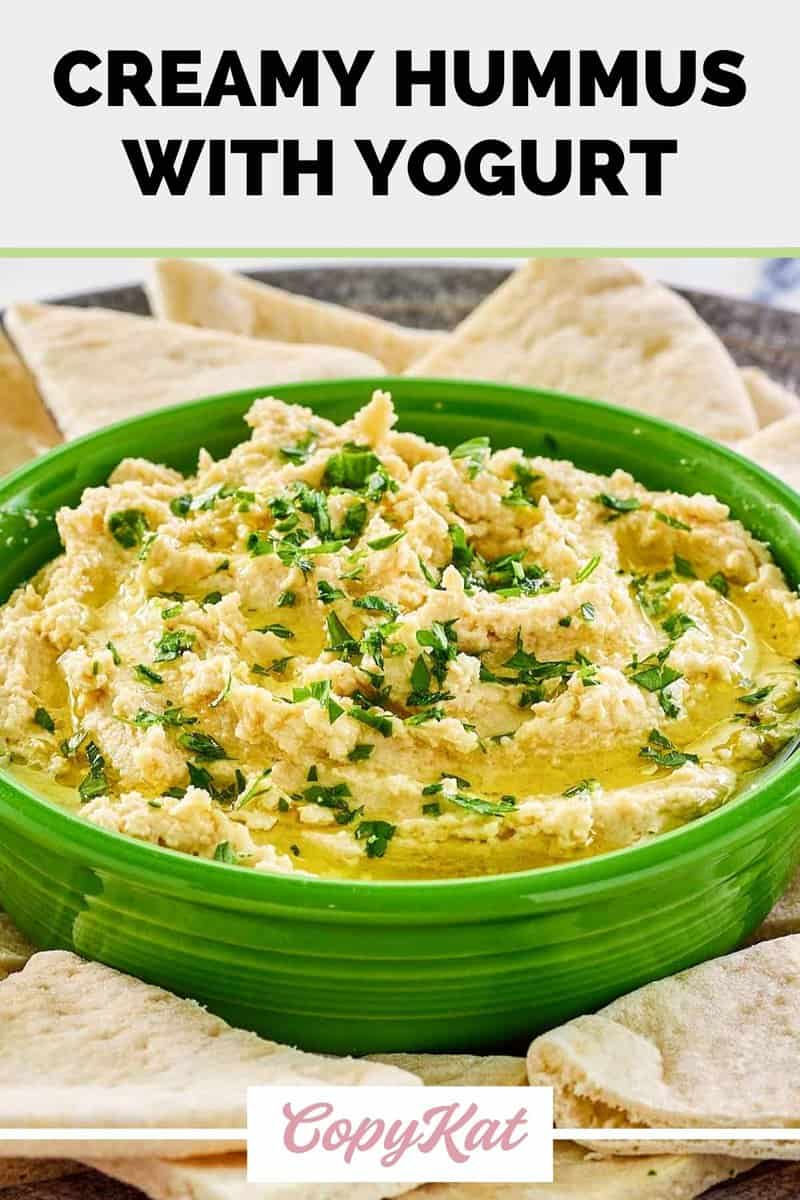 Creamy Hummus With Yogurt