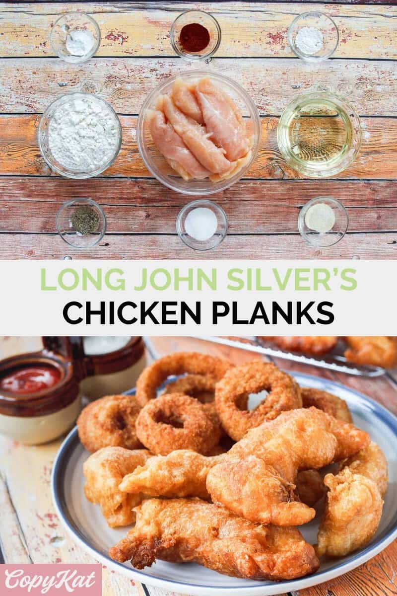 Copycat Long John Silver's Chicken Planks Recipes