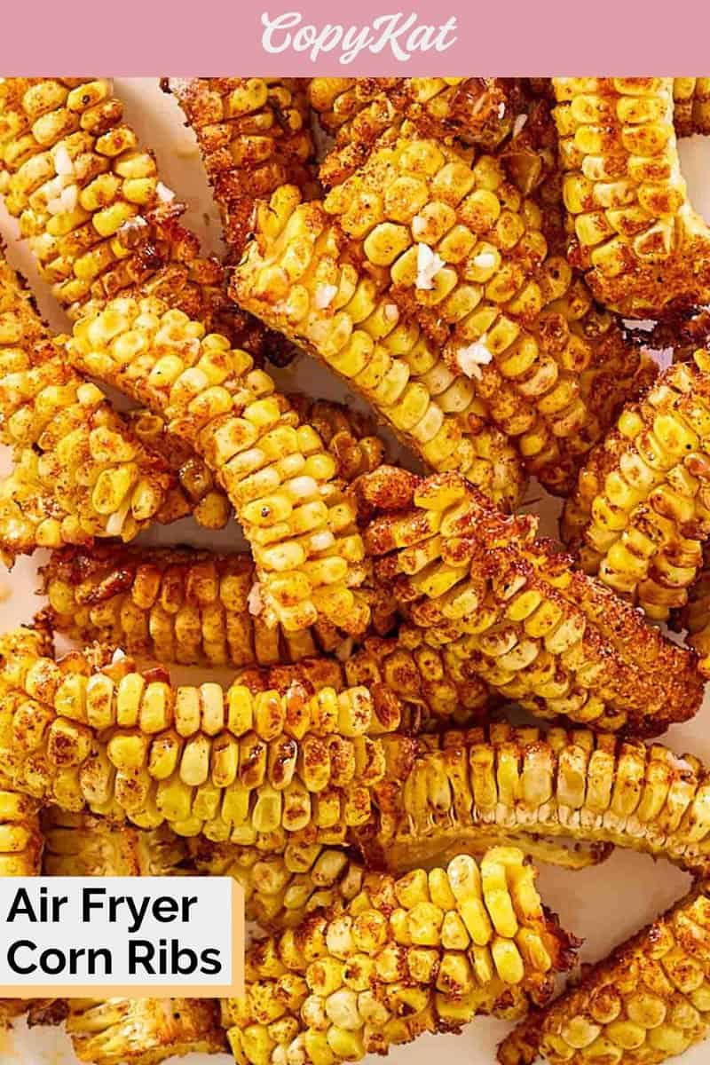 Air Fryer Corn Ribs Easy Recipe