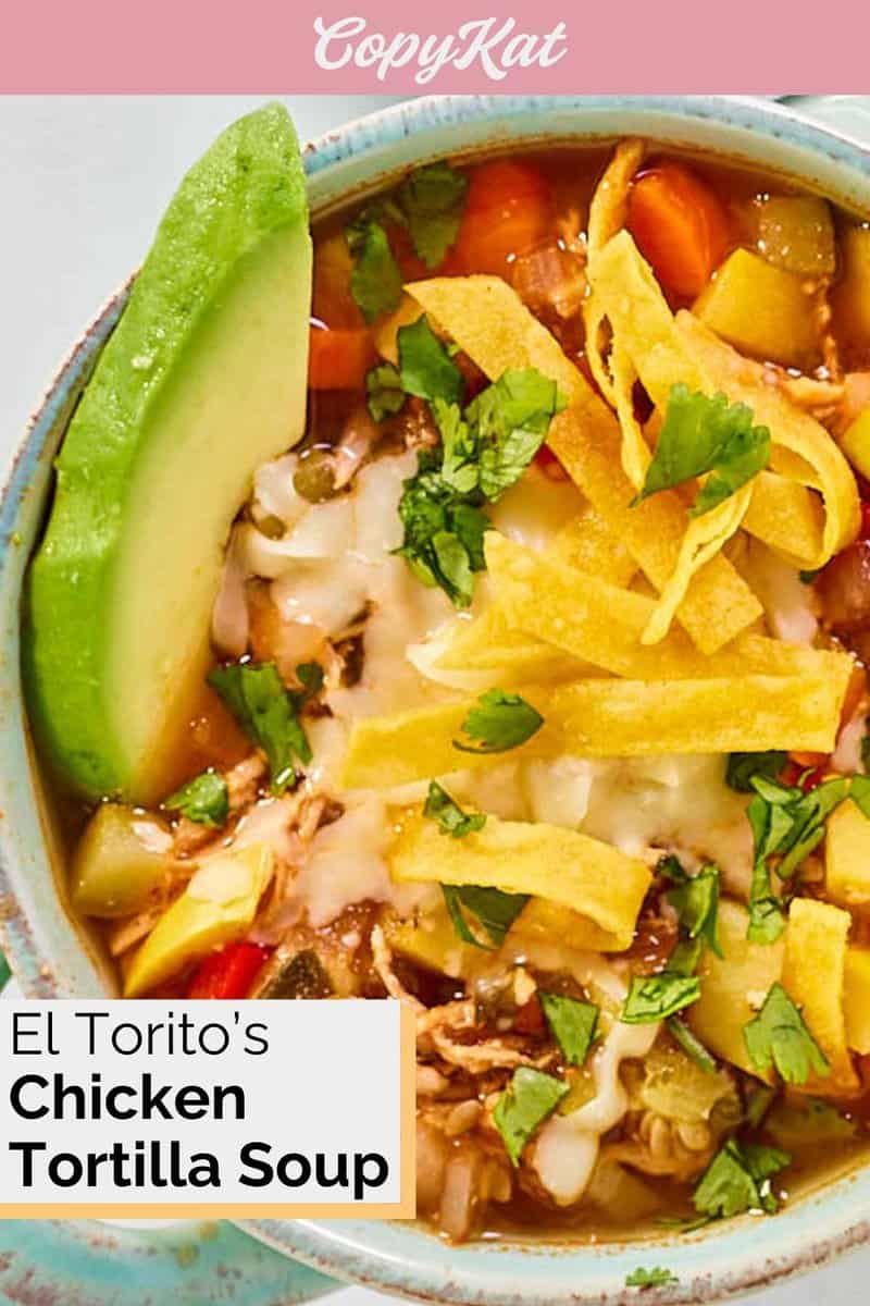 El Torito Chicken Tortilla Soup Recipe