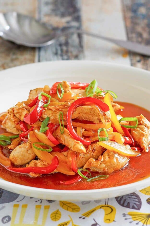 Panda Express Firecracker Chicken Recipe |Copycat Stir-Fry