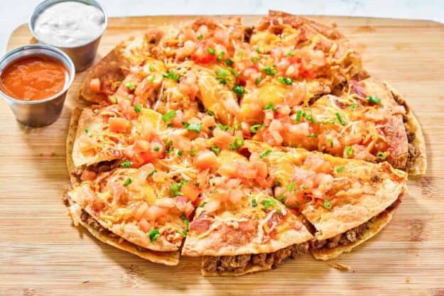 Copycat Taco Bell Mexican Pizza Recipe- CopyKat Recipes