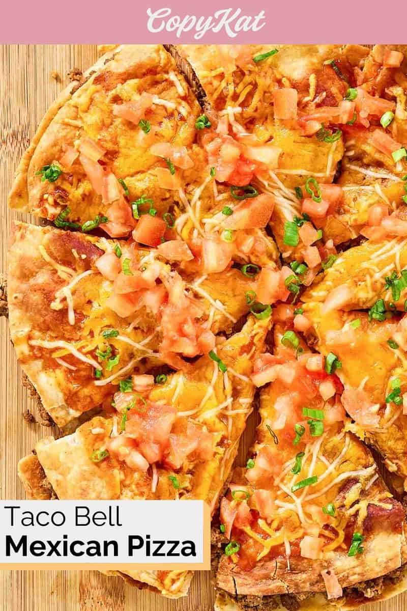 Copycat Taco Bell Mexican Pizza Recipe- CopyKat Recipes