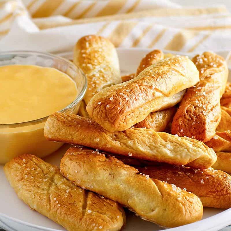 TGI Friday's Pretzel Sticks and Beer Cheese Dip