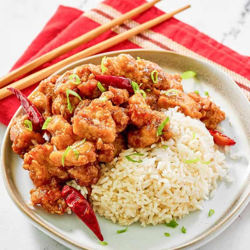 Panda Express Hot Orange Chicken