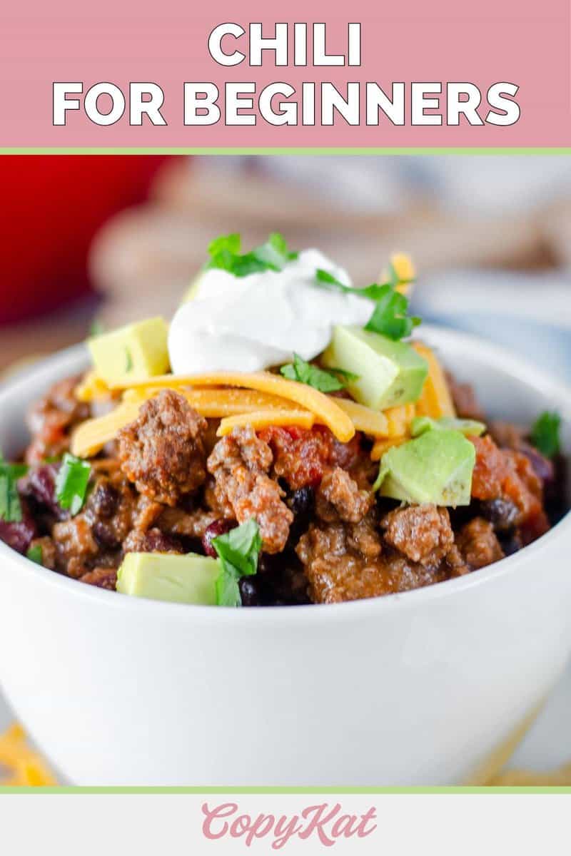 How To Make Chili For Beginners – RUAUE