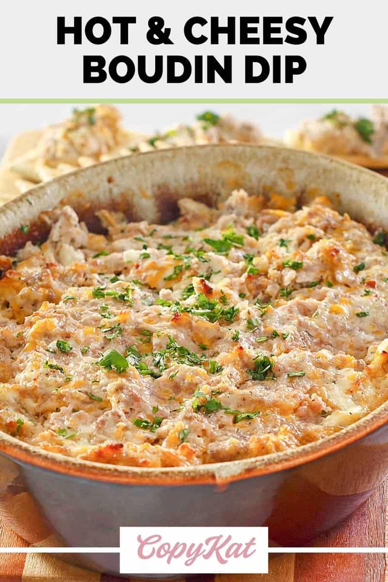 Enjoy Cajun Flavor in Boudin Dip