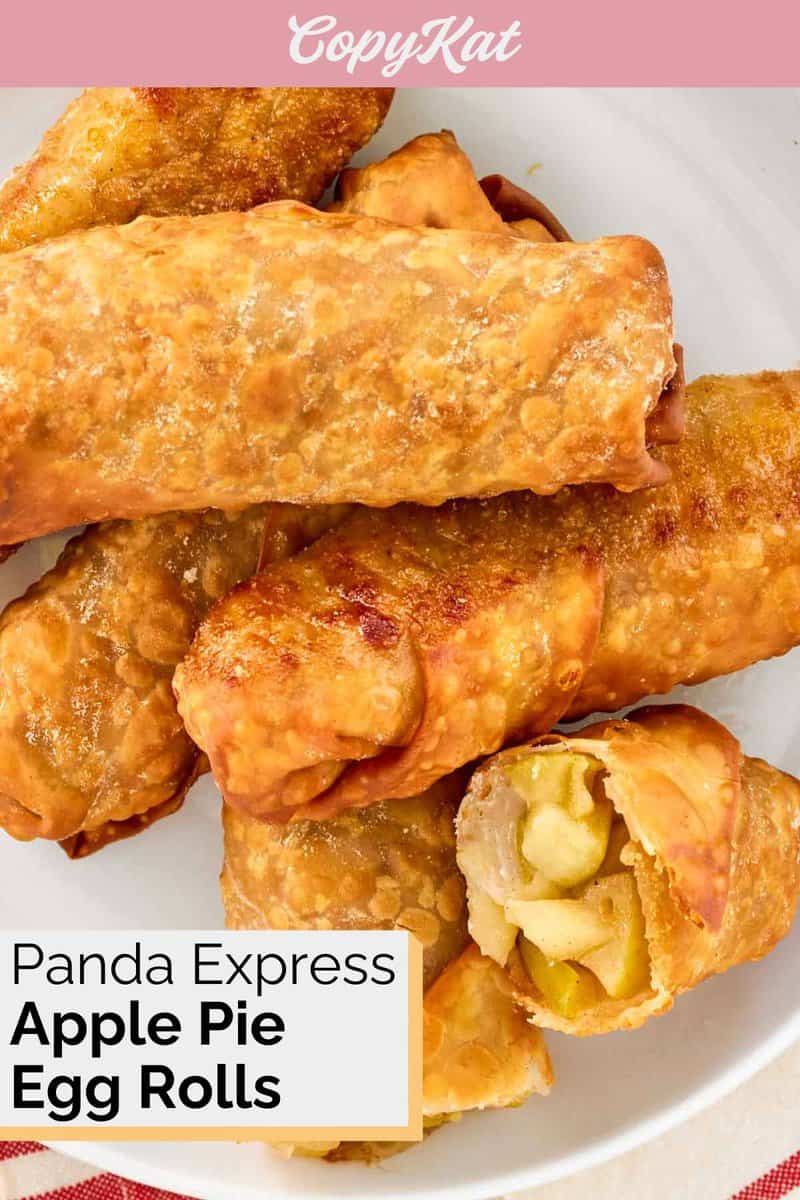 Panda Express Apple Pie Egg Rolls