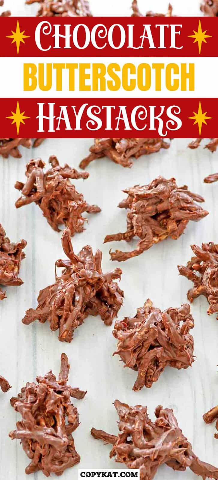 Chocolate Butterscotch Haystacks: Perfect No-Bake Holiday Treat