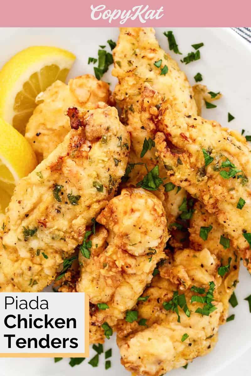 Piada Chicken Tenders - Easy Copycat Recipe