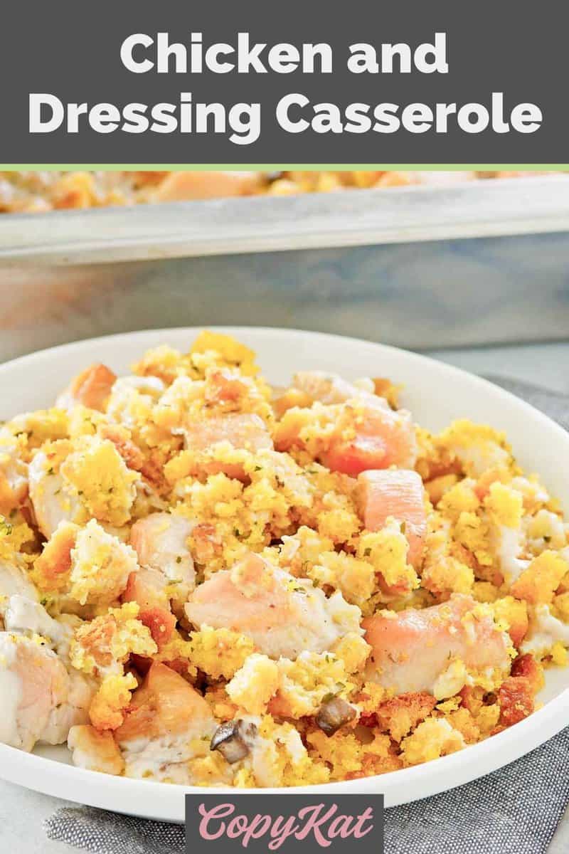 Easy Southern Chicken and Dressing Casserole Recipe
