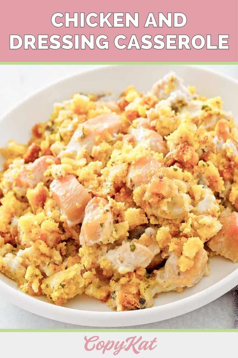 Easy Southern Chicken and Dressing Casserole Recipe