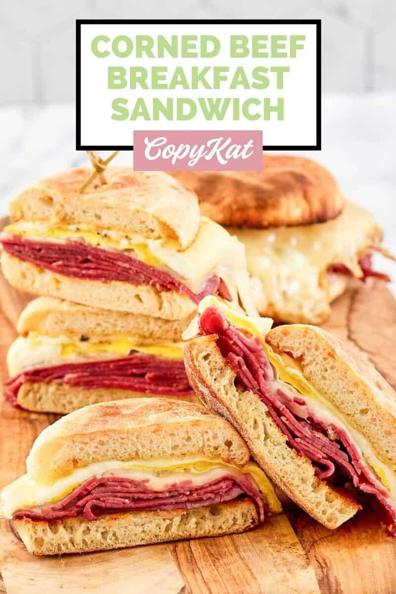 Corned Beef Breakfast Sandwich - CopyKat Recipes