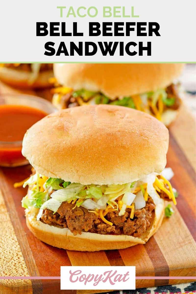 Taco Bell Bell Beefer Sandwich - CopyKat Recipes
