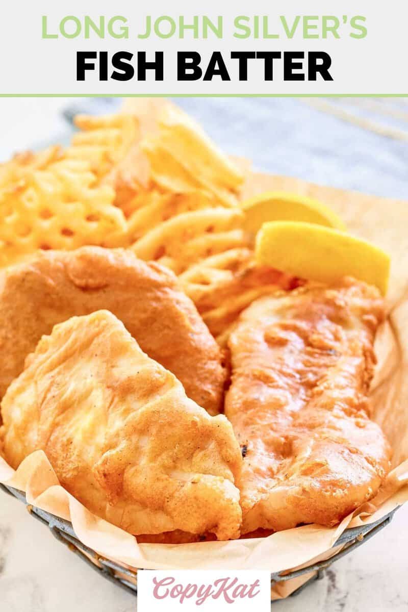 Long John Silvers Fish Batter Copycat Recipe