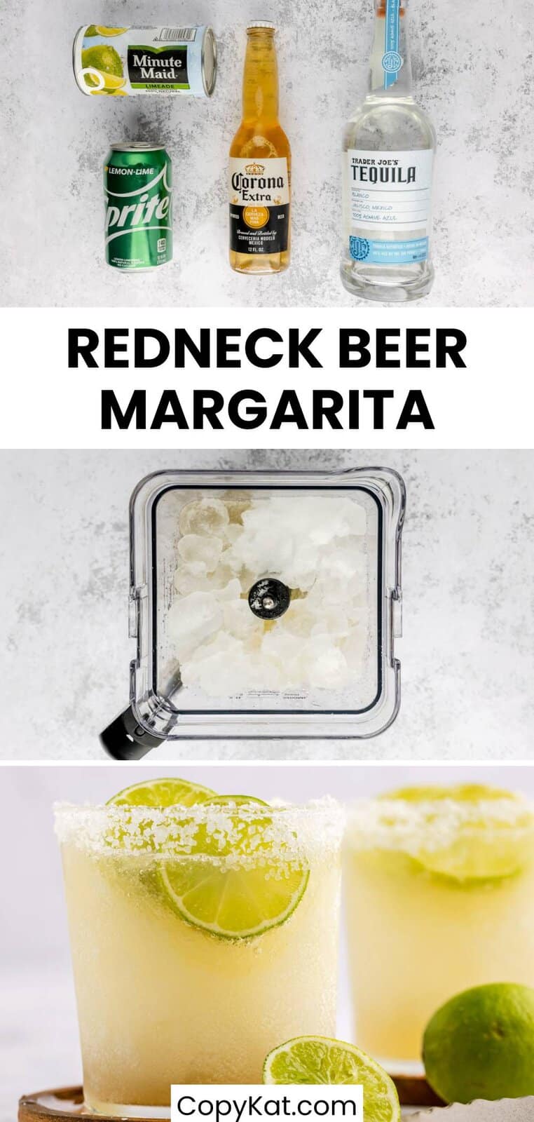 Redneck Margaritas - The Best Beer Margaritas - CopyKat Recipes