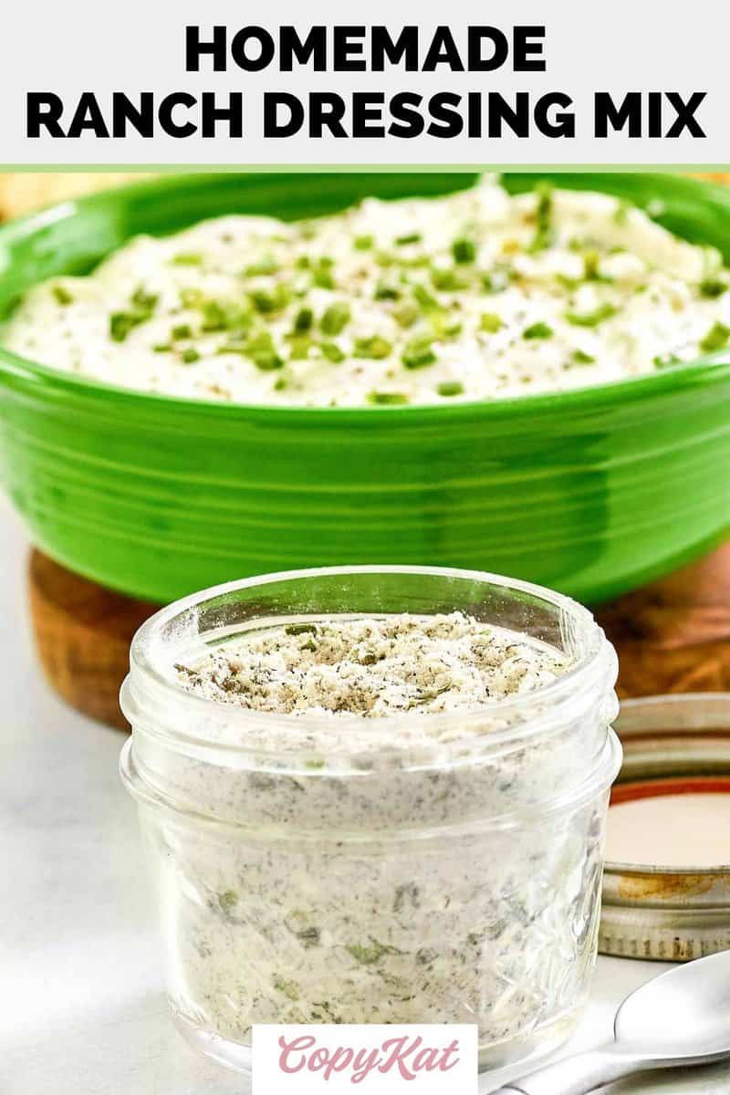 Homemade Ranch Seasoning Mix for Dressing, Dip, and Recipes