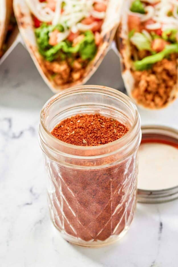 Homemade Chicken Taco Seasoning Easy Recipe - 8 Spices