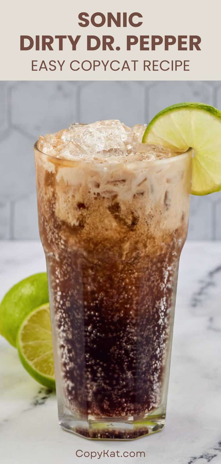 Sonic Dirty Dr Pepper Easy Copycat Recipe
