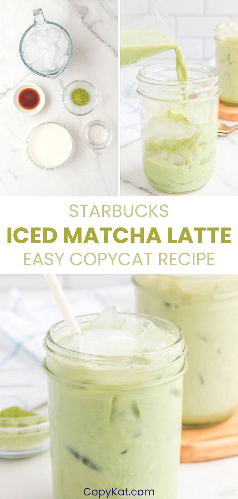 Starbucks Iced Matcha Latte - CopyKat Recipes