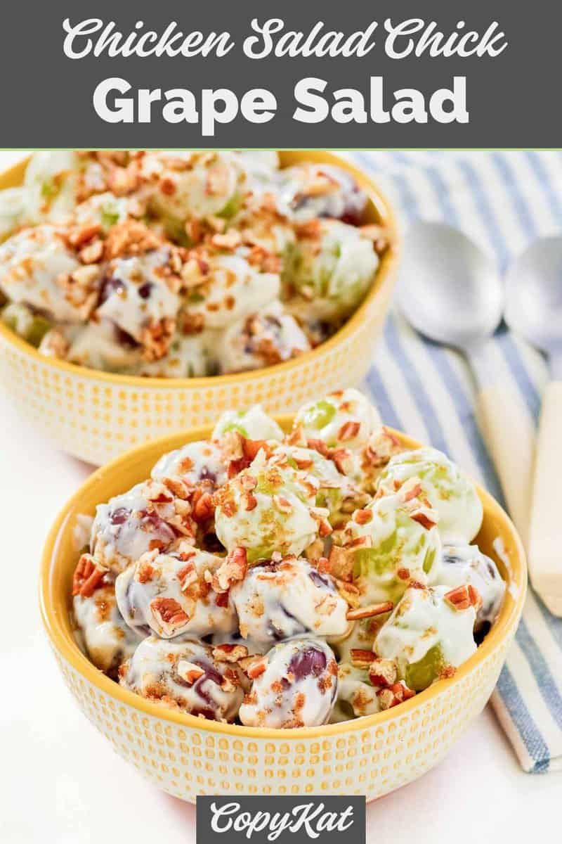 Chicken Salad Chick Grape Salad - Easy Copycat Recipe