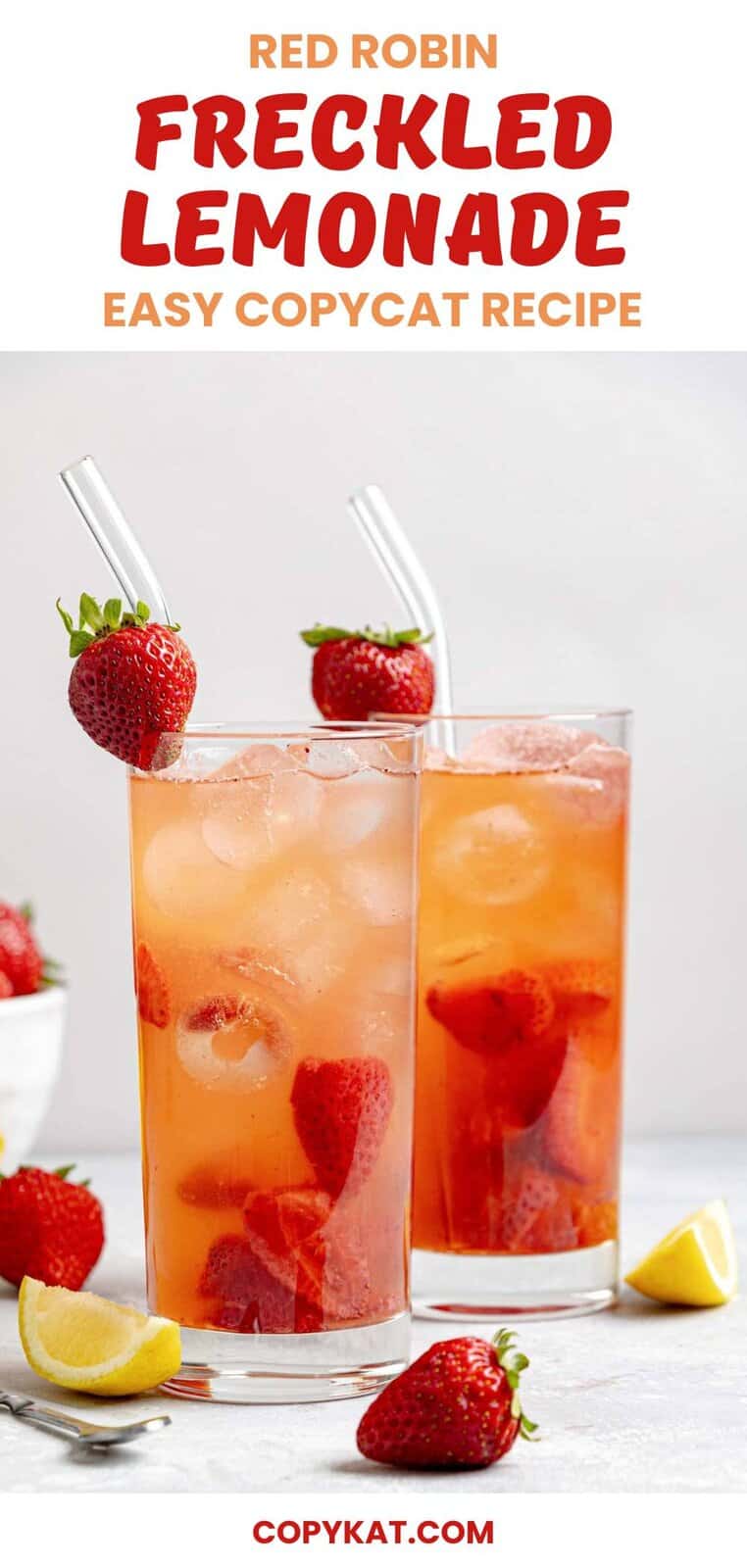 Red Robin Freckled Lemonade Recipe - Easy 3-Ingredient Copycat