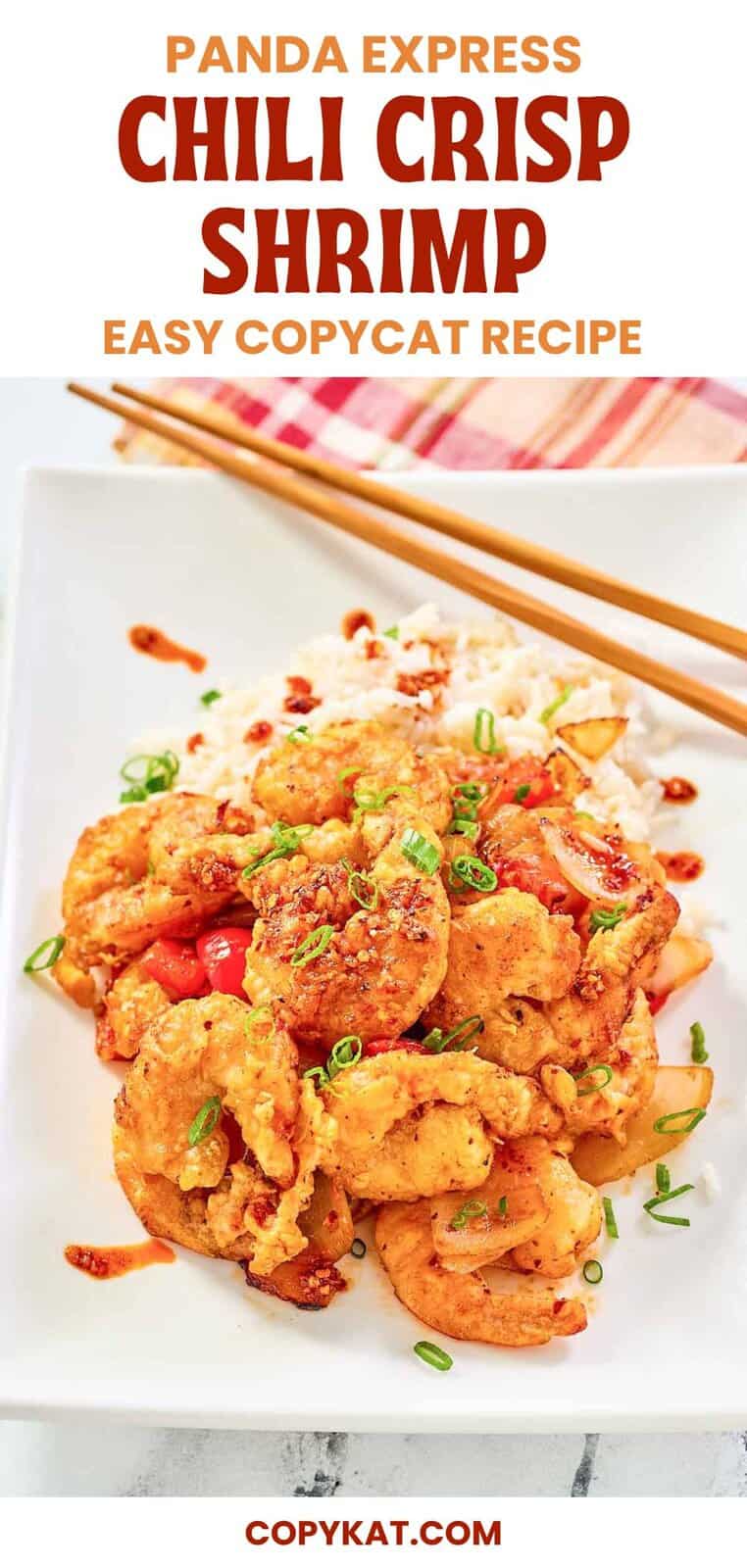 Panda Express Chili Crisp Shrimp Easy Copycat Recipe