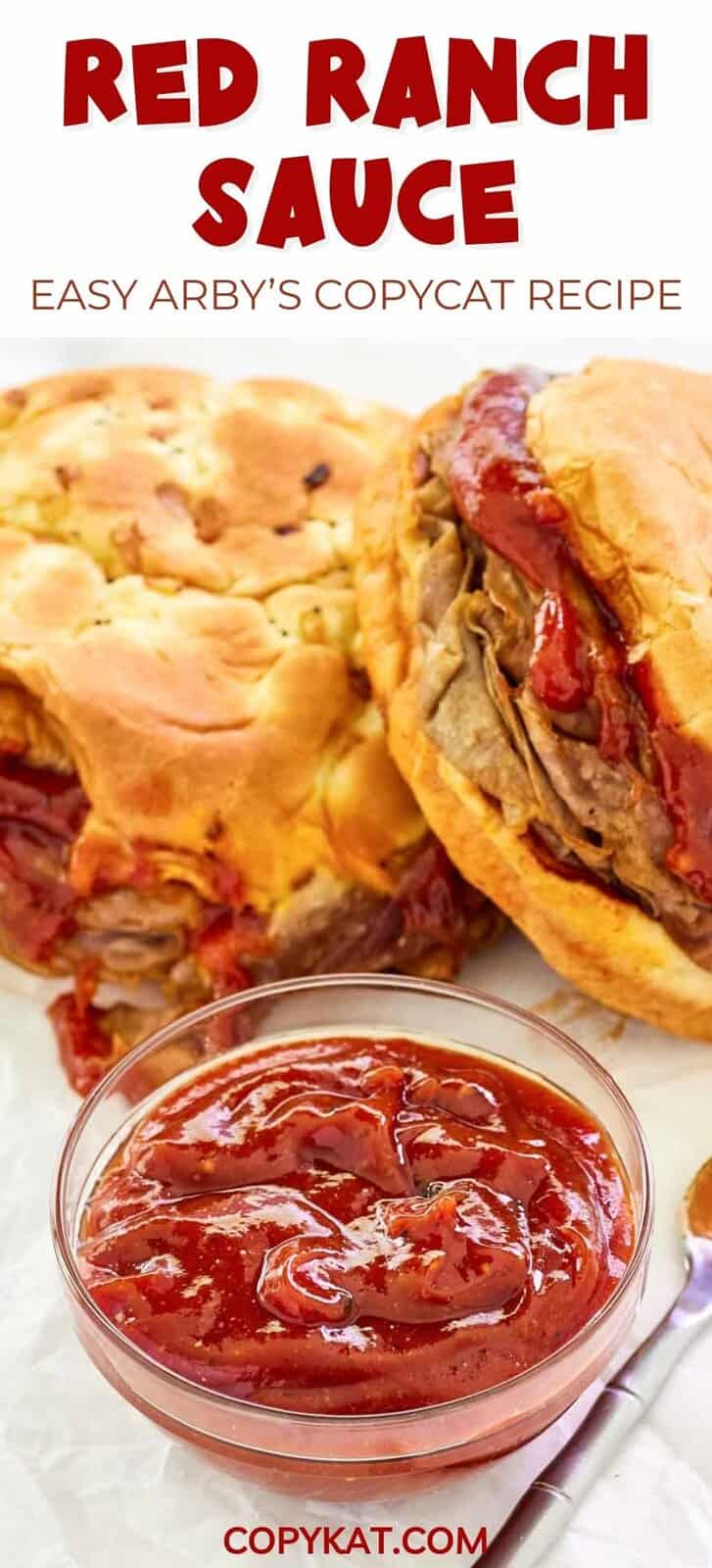 Arby's Red Ranch Sauce - Easy Copycat Recipe
