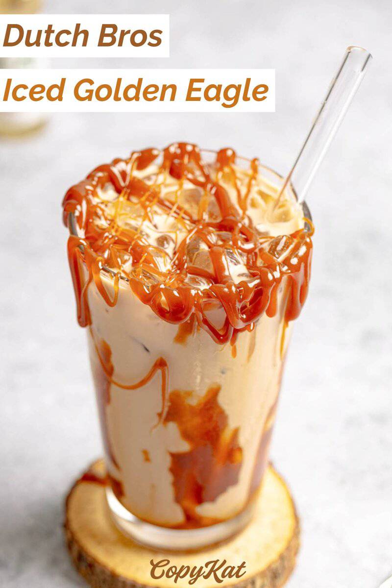 Dutch Bros Iced Golden Eagle