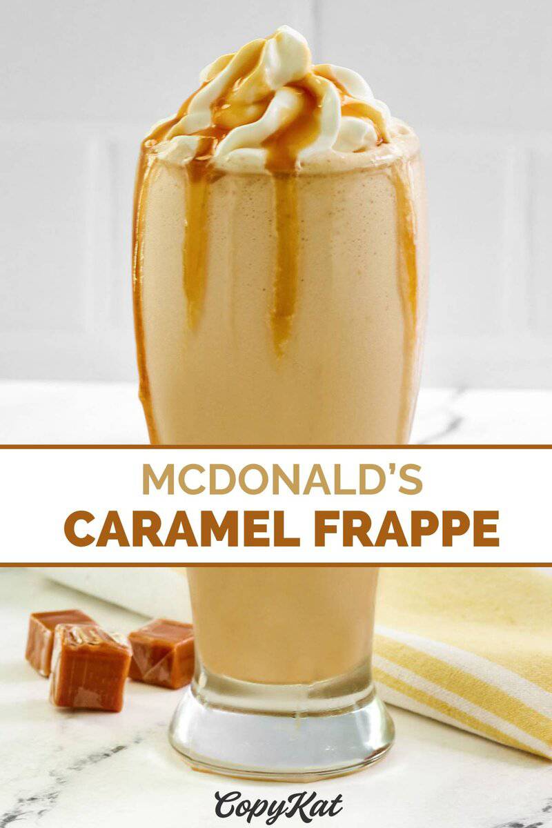 McDonald's Caramel Frappe
