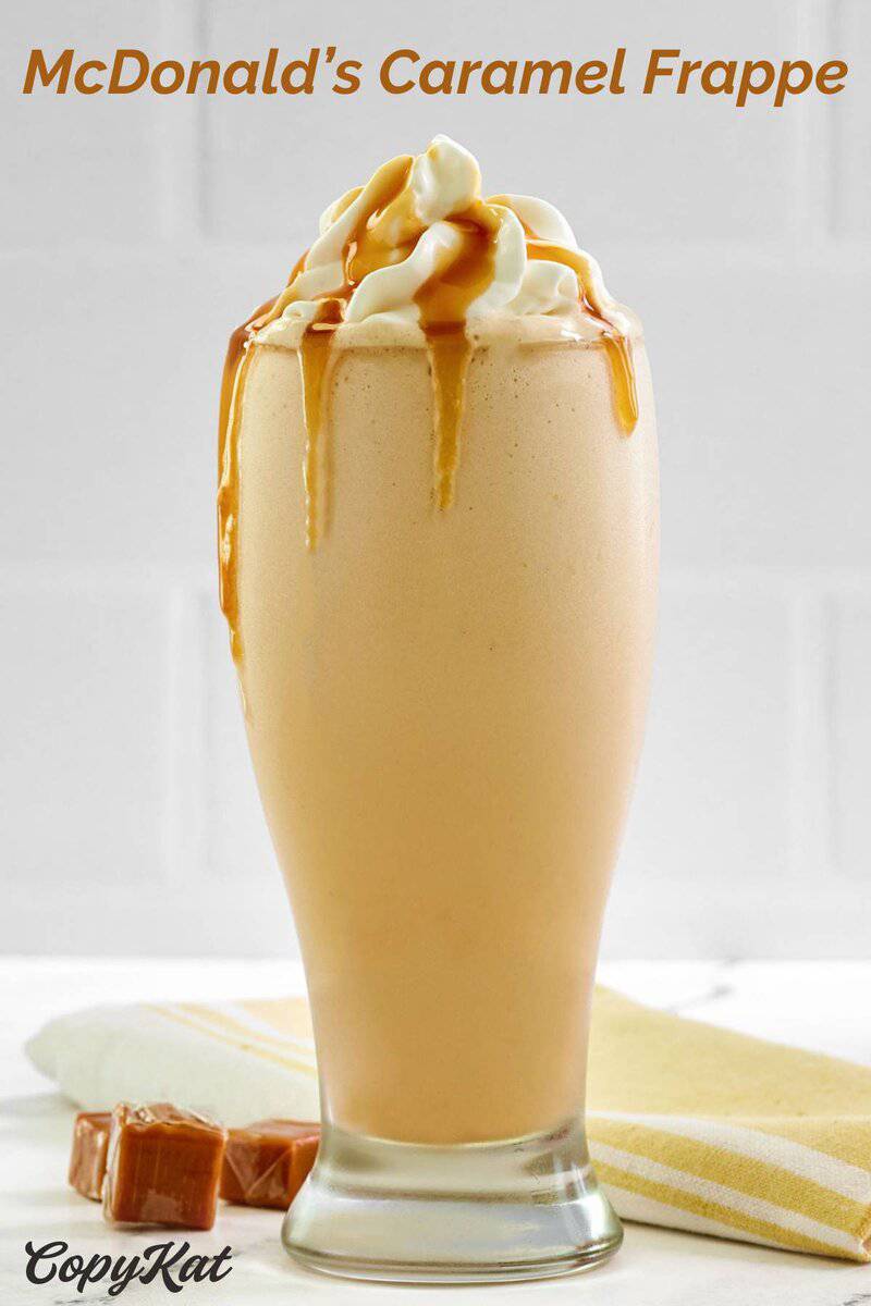 McDonald's Caramel Frappe