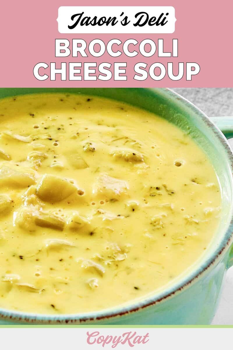 Jason's Deli Broccoli Cheese Soup