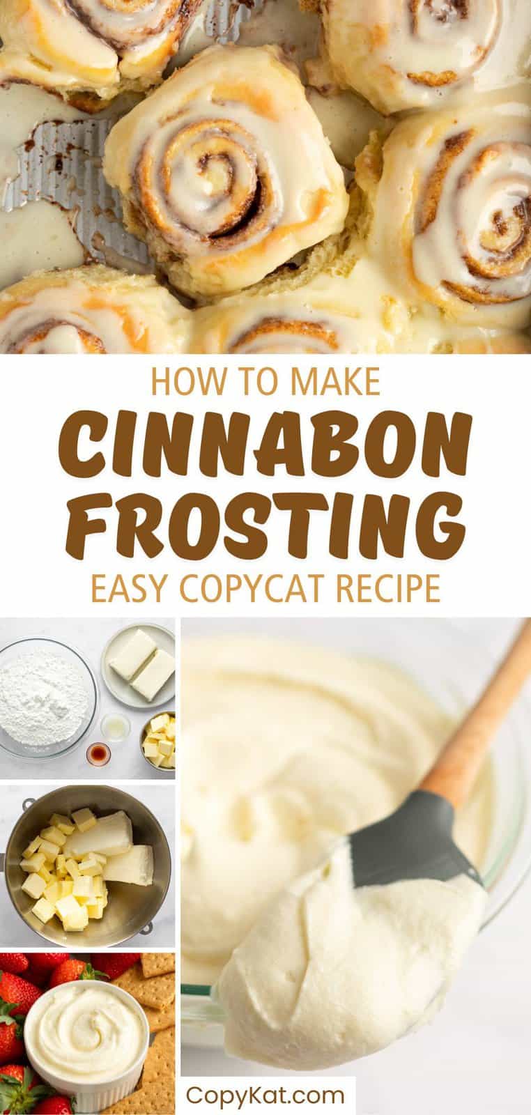 Copycat Cinnabon Cream Cheese Frosting