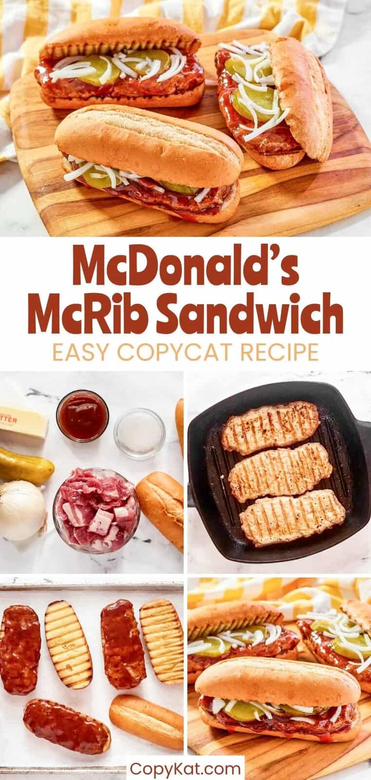 McDonald’s McRib Copycat Recipe (Homemade)