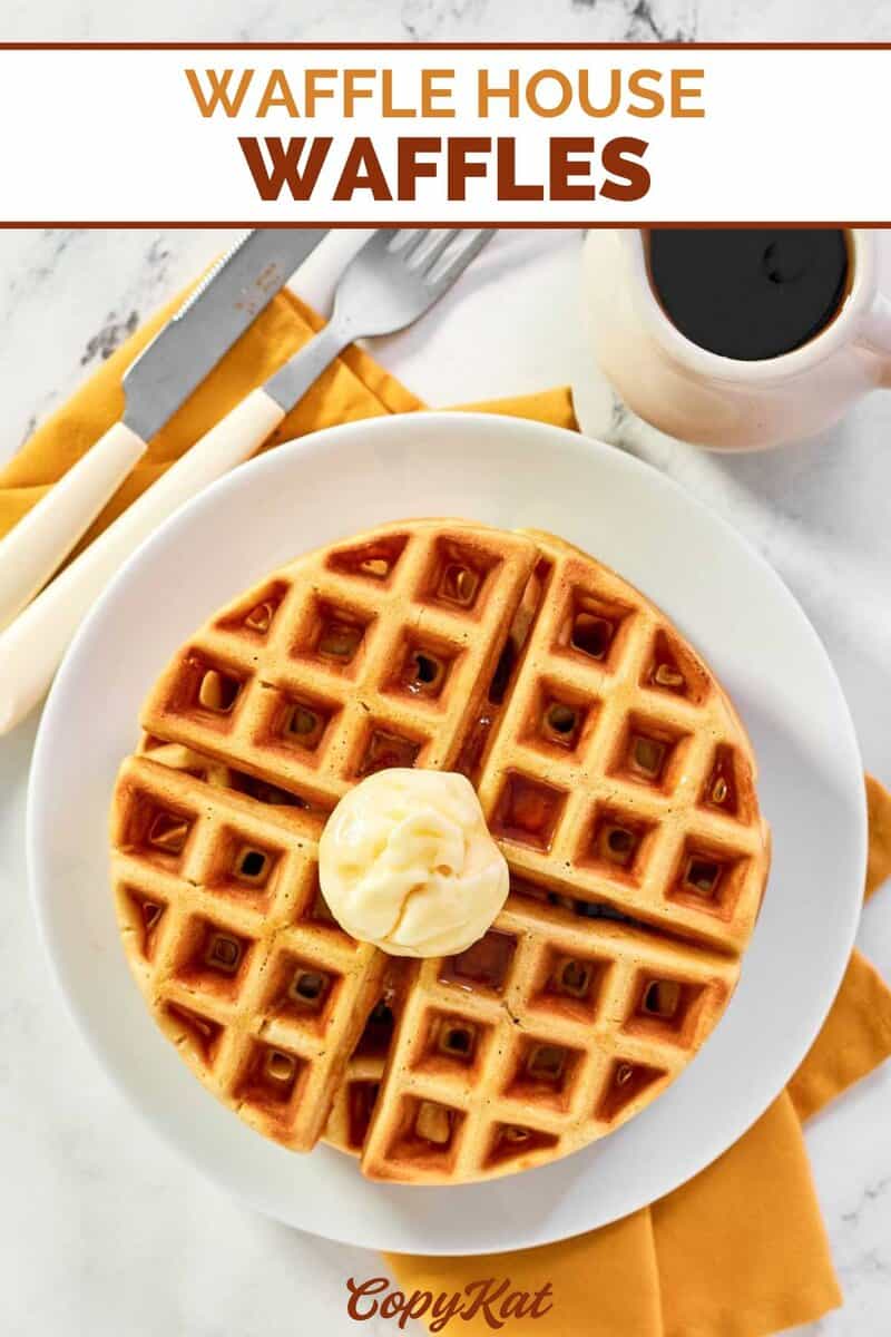 Copycat Waffle House Waffles With Crispy Edges