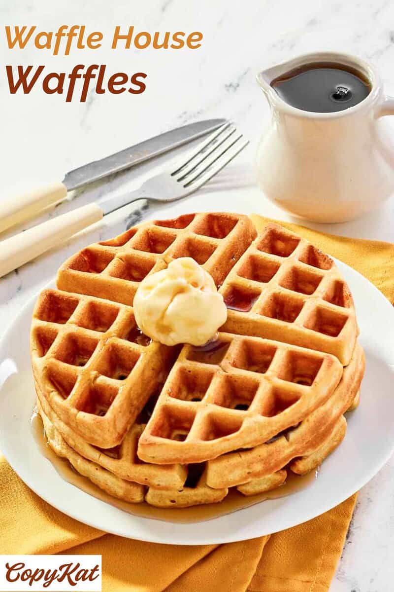Copycat Waffle House Waffles with Crispy Edges