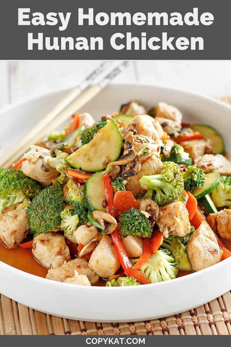 Easy Hunan Chicken Recipe - CopyKat Recipes