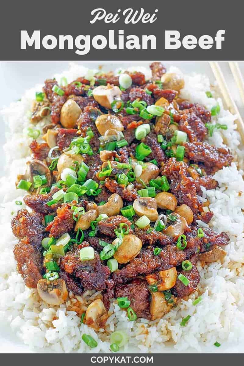 Pei Wei Mongolian Beef Copycat Recipe