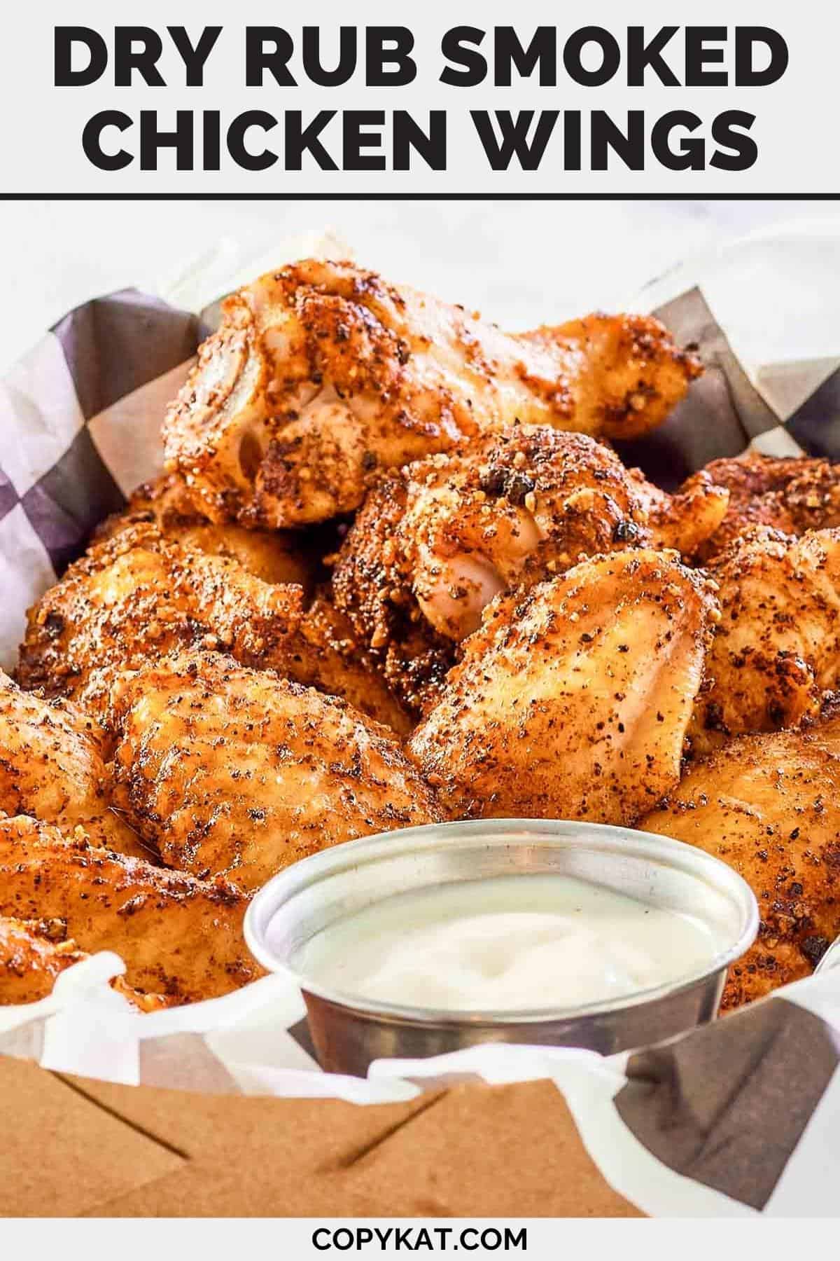 Smoked Dry Rub Chicken Wings