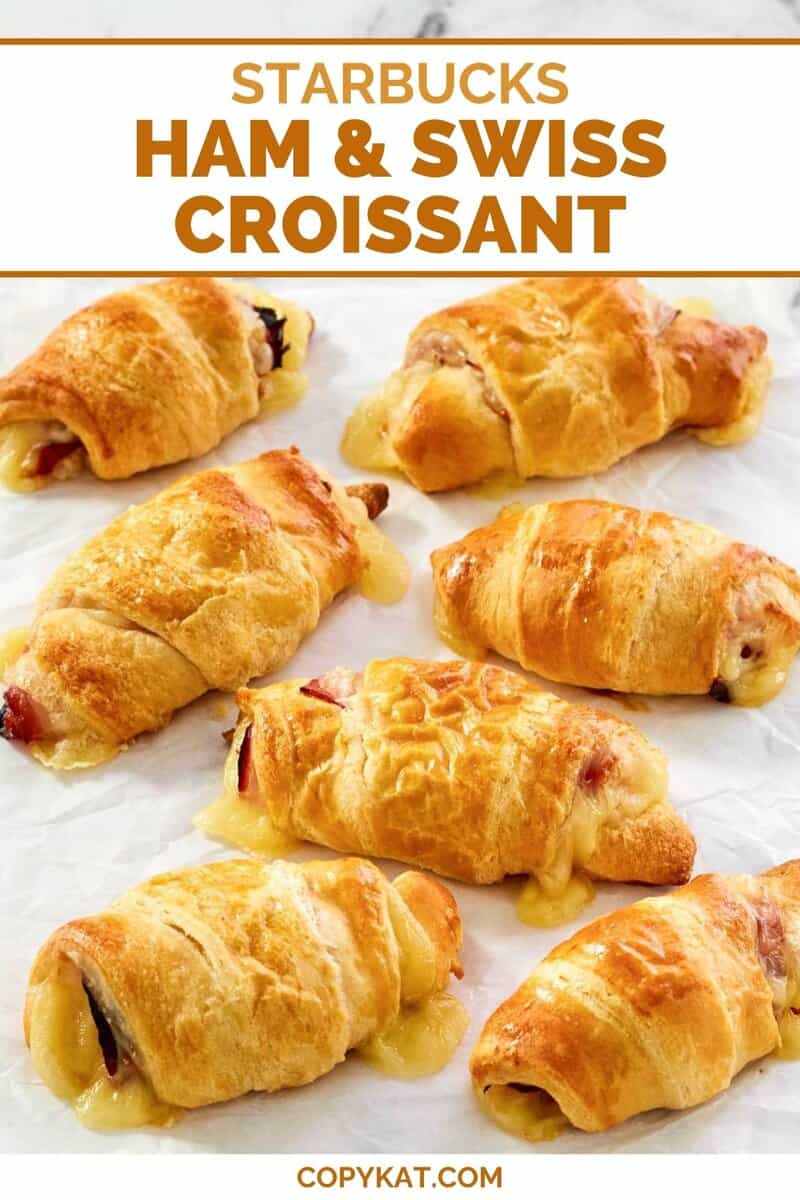 Starbucks Ham and Swiss Croissant